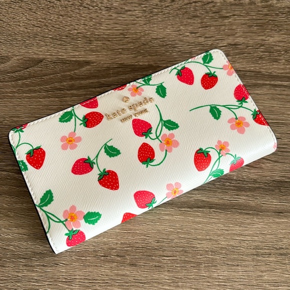 kate spade | Bags | Kate Spade Strawberry Wallet Nwt | Poshmark